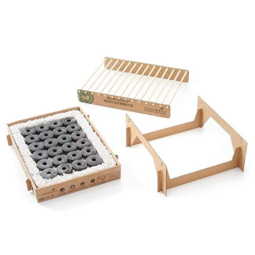 CasusGrill Single Use Biodegradable Grill