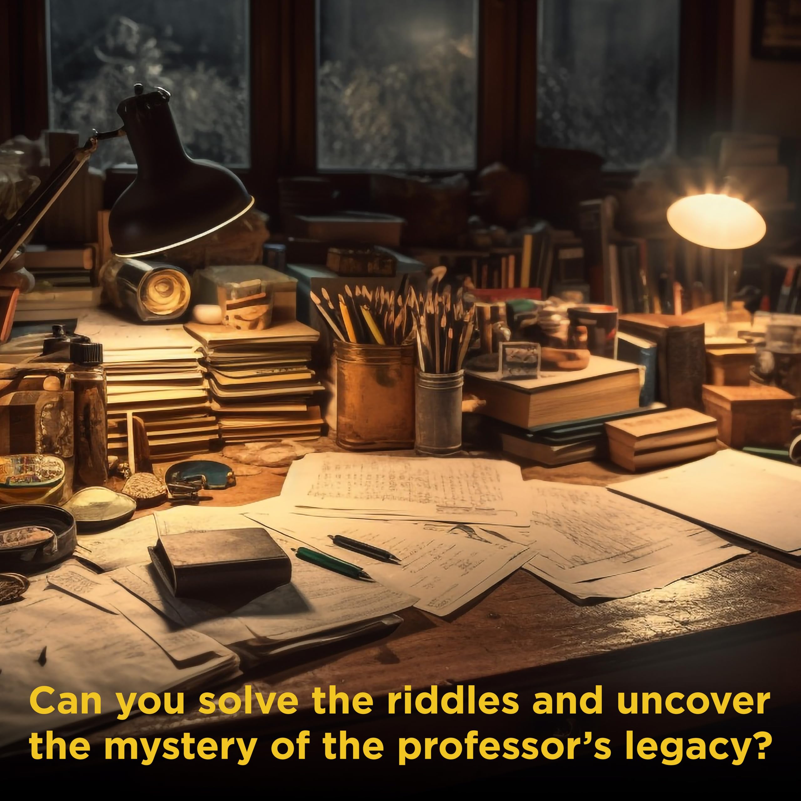 EXIT: The Professor's Last Riddle | Escape Room| Brainteasers | Mystery Solving | Treasure Hunt | Kosmos Game | at-Home Escape Room