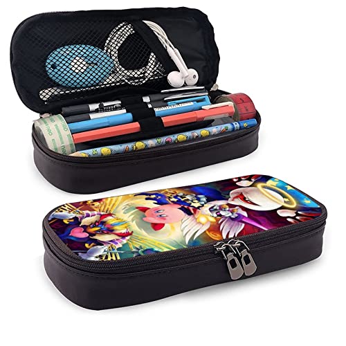 IKBAGVBK Kir.by 3 Pcs Kid Backpack Set,Boys Girls Multifunction Bookbag/Schoolbag with Tote Lunch Box Bag & Pencil Case Box Combo Set