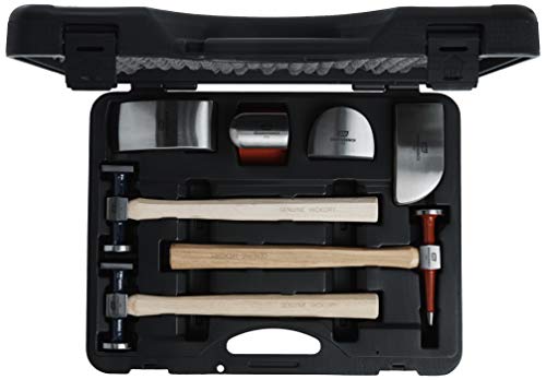 GEARWRENCH 7 Pc. Auto Body Tool Set, Hammers and Dollys, 82302
