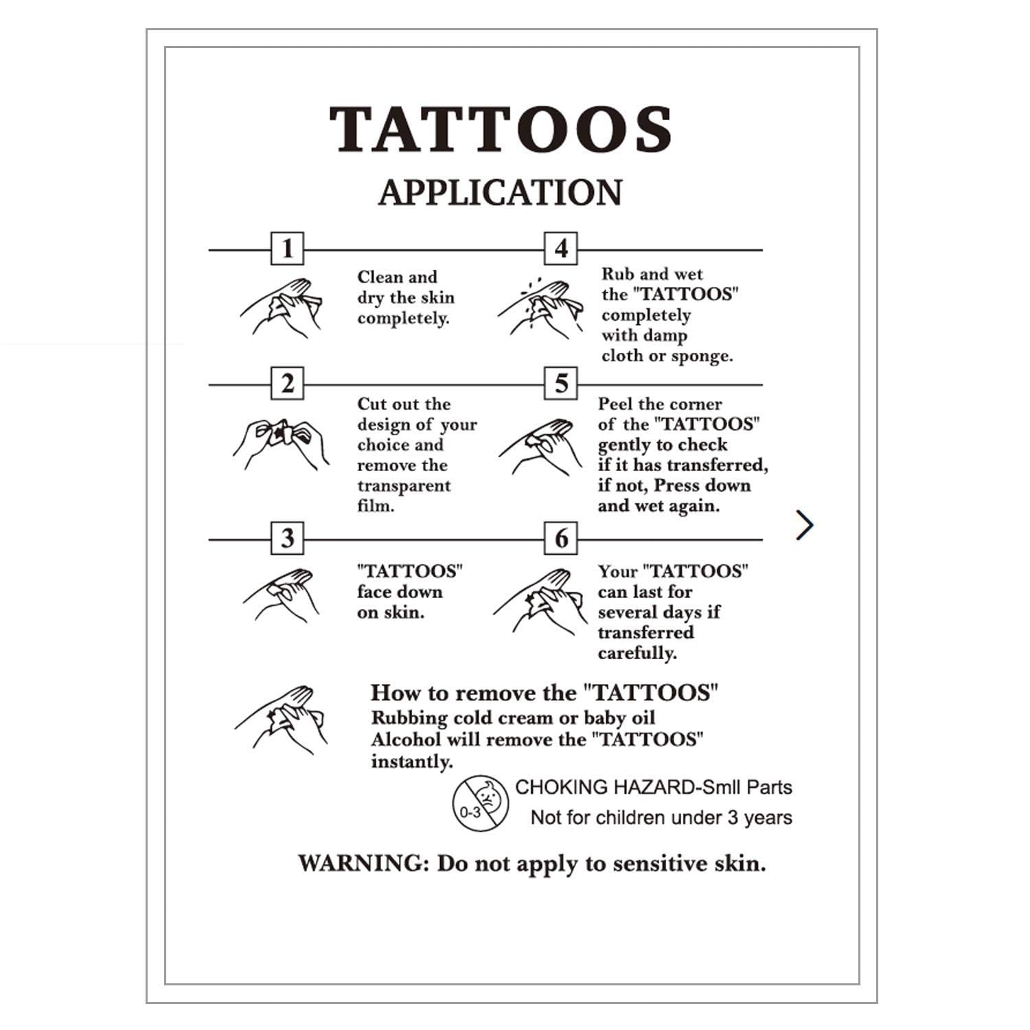 Dopetattoo 6 Sheets Temporary Tattoos eagle America flag tattoo usa 4th JulyTemporary tattoo Neck Arm Chest