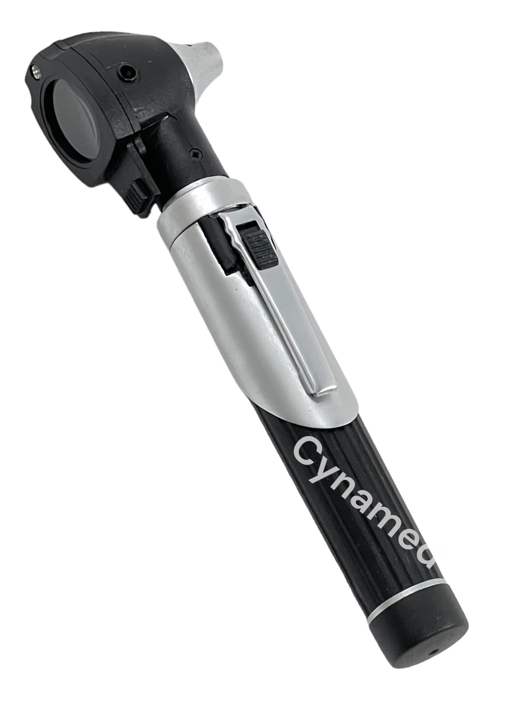 New Premium High Grade Home Use Student Otoscope Set Fiber Optic Digital Bright Led Ear Light Design 4X Magnification with Storage Washable Speculum Tips for Children Adults and Pets Cynamed