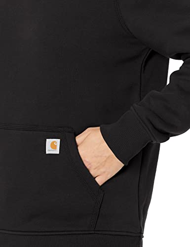 Carhartt Women's Clarksburg Pullover Sweatshirt (Regular and Plus Sizes), black, X-Large