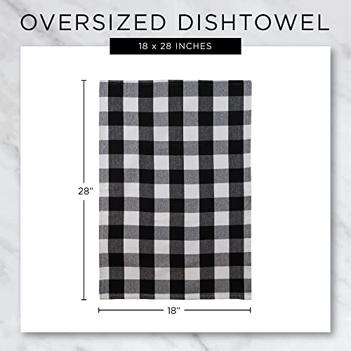 DII Christmas Tea Towels Decorative Kitchen Dish Towel Set, 18x28, Pop Fizz Clink!, 2 Piece