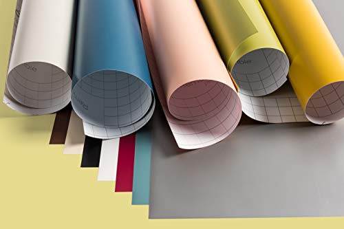 Cricut Premium Vinyl - Removable, 12β x 12β Adhesive Decal Sheets Essential Sampler