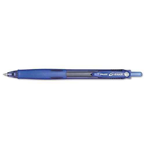 PILOT 31507 Rolling Ball Pen,Gel Ink,Refill.,Fine Pt,Blue Ink/Barrel