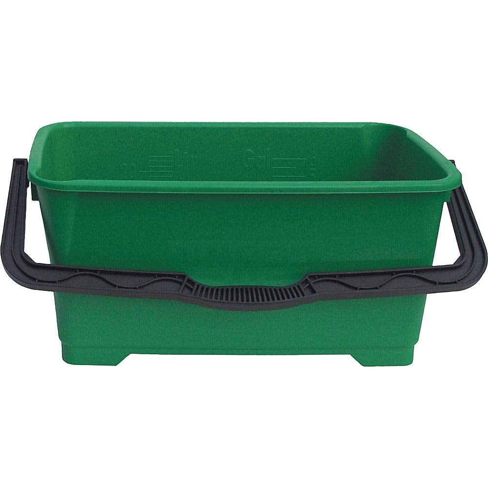 Unger QB220 Pro Bucket, 6gal, Plastic, Green