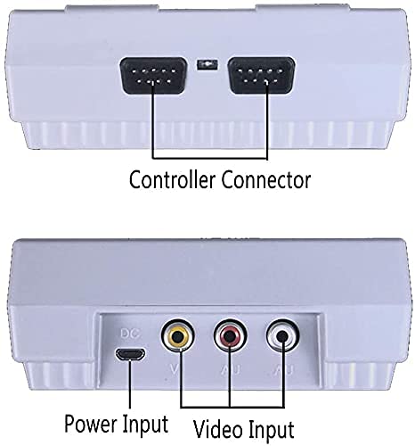 Classic Retro Mini Game Console,Built-in 400 Classic Games with 2 Controllers, Children Gift,Happy Childhood Memories