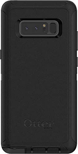 OtterBox Defender Series Screenless Edition Case for Samsung Galaxy Note 8 (Only) - Holster Clip Included - Non-Retail Packaging - Black