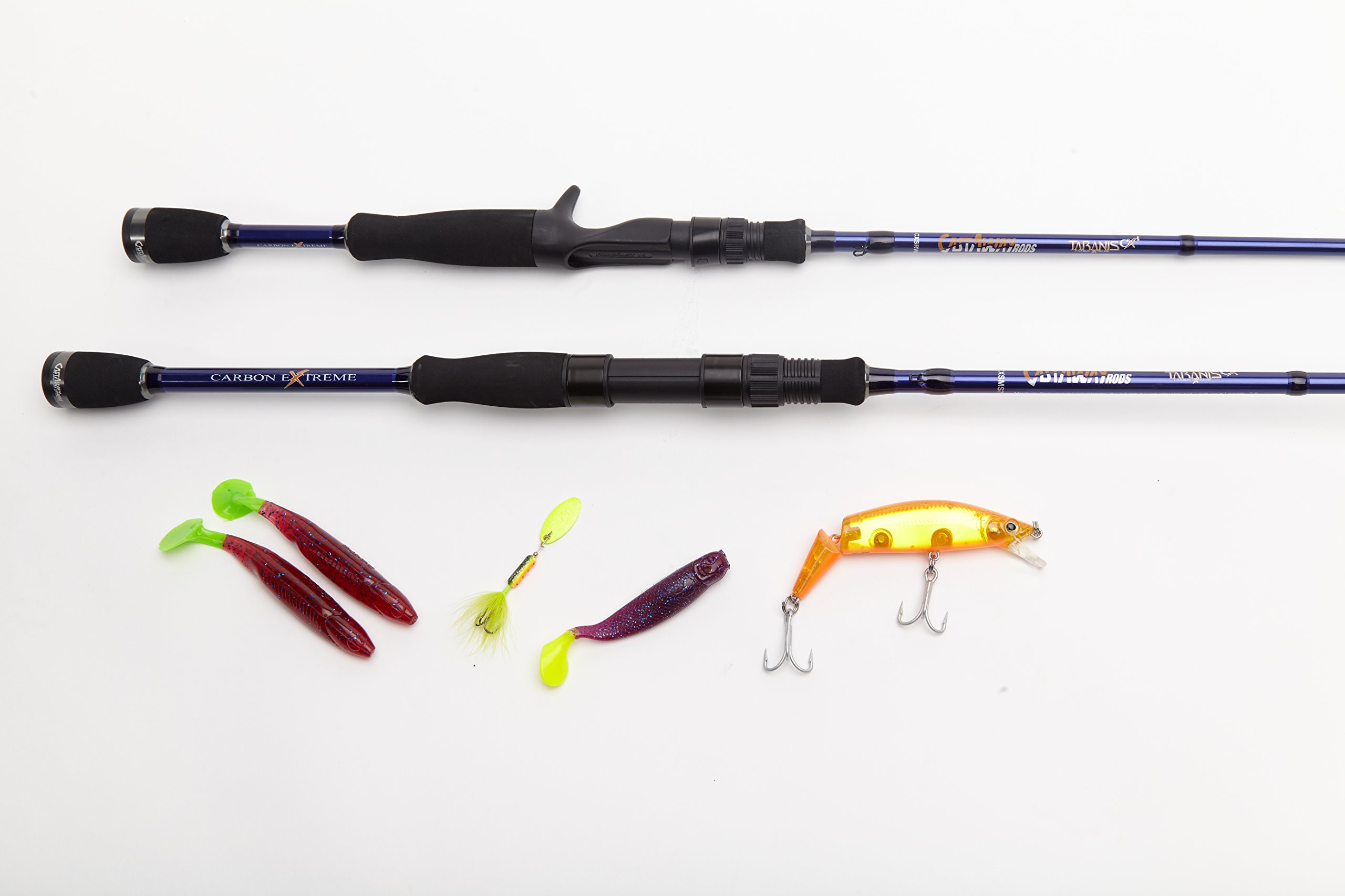 CastAway Taranis 6'6" Wader Medium Light Saltwater Casting Rod Med-Light Power / Moderate Action Model CXSRW66ML