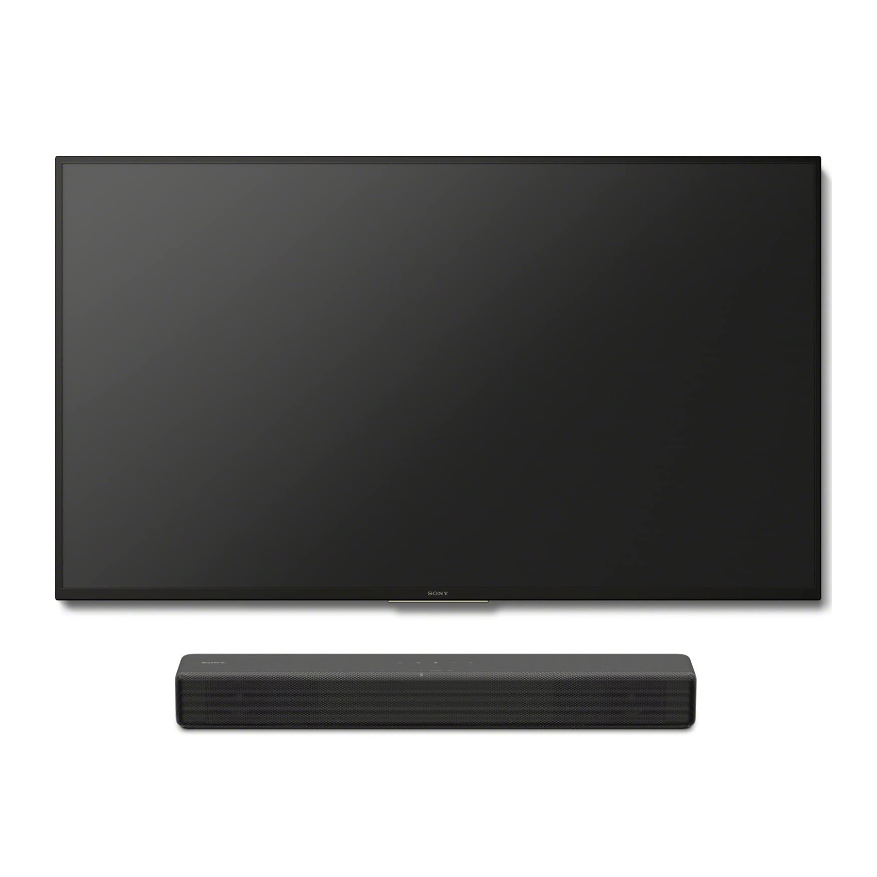 Sony S200F 2.1ch Soundbar with built-in Subwoofer and Bluetooth Home Theater Audio for TV, (HT200F), easy setup, compact, home office use with clear sound black