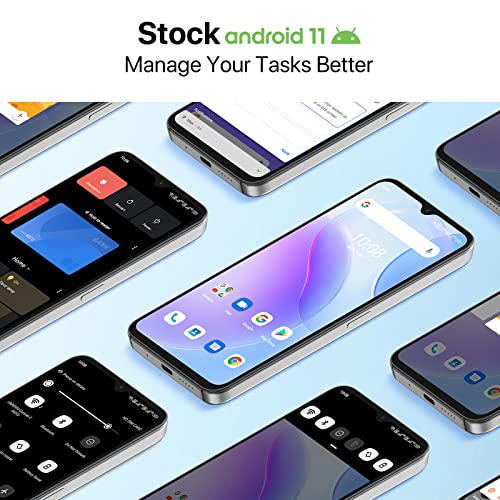 UMIDIGI A11S Unlocked Cell Phone, 6.53" FHD Full View Screen, 5150mAh Battery Android 11 Smartphone with Dual SIM (4G LTE),4G+32G