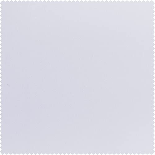 HPD Half Price Drapes Vintage Cotton Velvet Curtains for Living Room 50 X 84 (1 Panel), VCCH-VET20802-84, Powder White