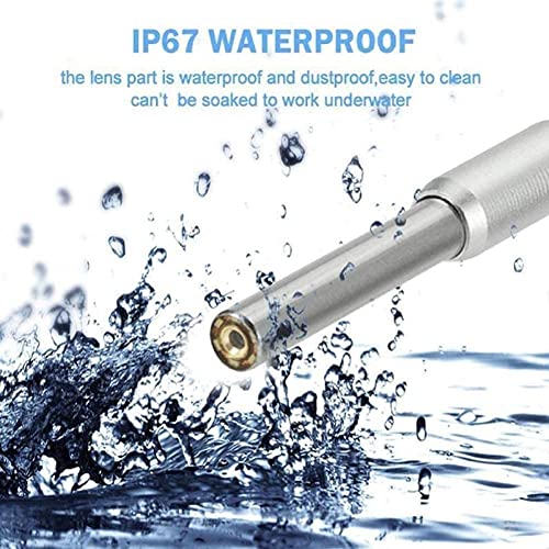 EYEARN Ear Wax Removal Endoscope Otoscope, USB Otoscope with 6 Adjustable LED,3.9mm Inspection Camera, You can See it Better from a Small Distance
