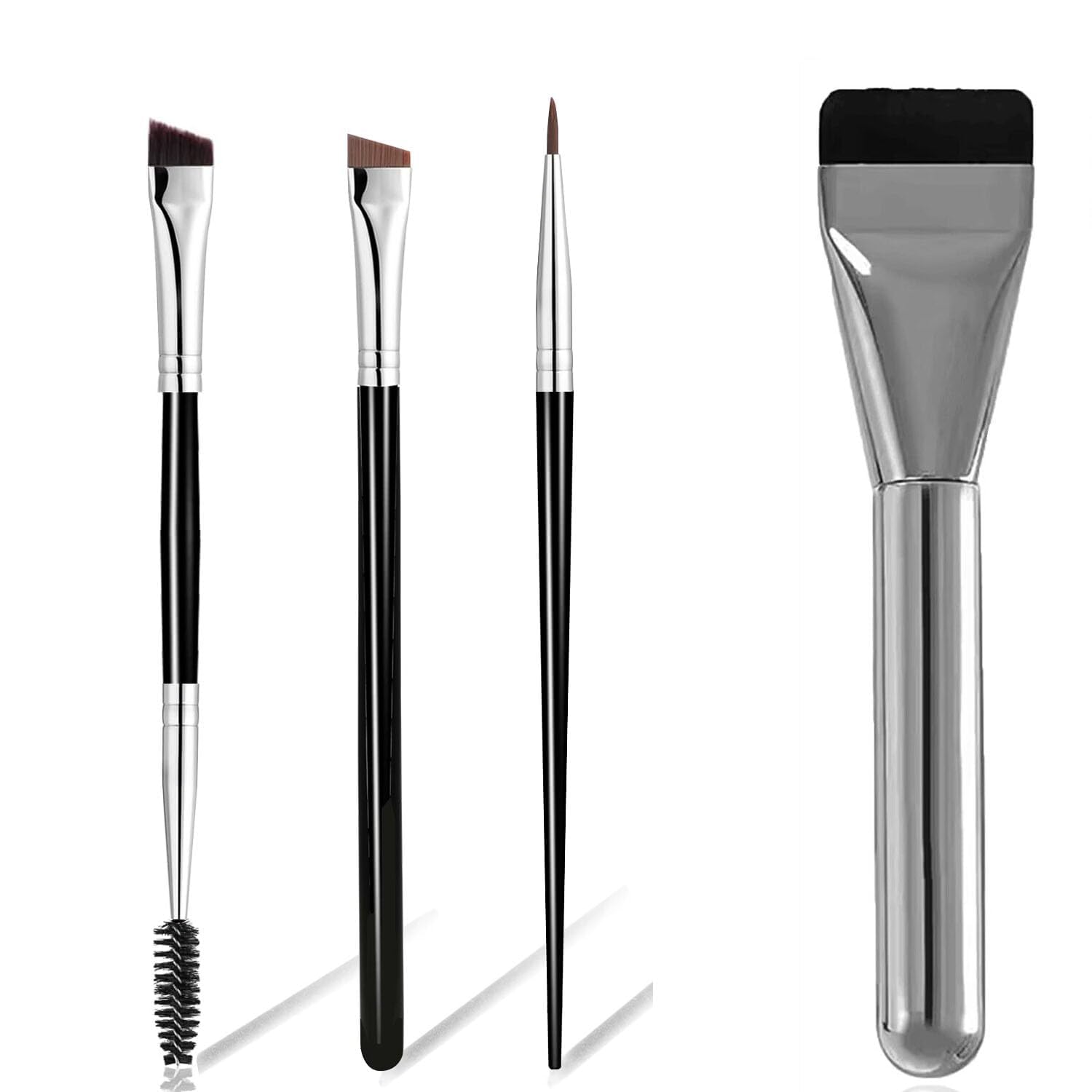 Flat Foundation Brush for Liquid Makeup, Liquid Foundation Brush, Premium Makeup Foundation Brush Set for Liquid, Cream Foundation Concealer Brush Makeup Brushes, Flawless Makeup Application