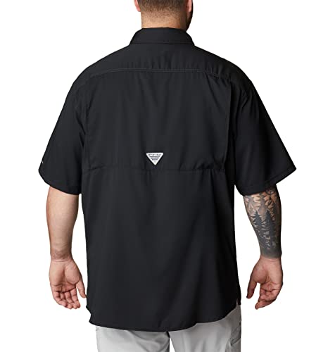 Columbia Men's Low Drag Offshore Short Sleeve Shirt, City Grey, X-Small