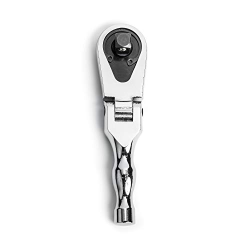 GEARWRENCH 3/8" Drive 84 Tooth Stubby Flex Head Teardrop Ratchet 5" - 81212A-07