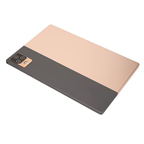 Dpofirs 10inch Tablet for 11, 1960x1200 HD IPS Screen, 6GB RAM 128GB ROM, MT6750 Octa Core Processor, Dual Sim 4G Call Tablet, WiFi Tablet PC Gold (US Plug)