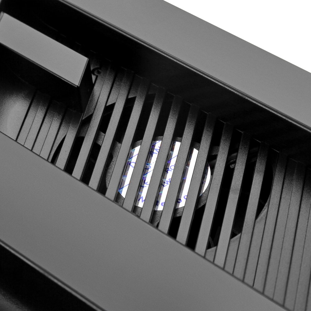 PS4 Slim Vertical Stand Cooling Fan with Dual USB Charger Ports 2 in 1 Dual Use with Cooling and Charging System