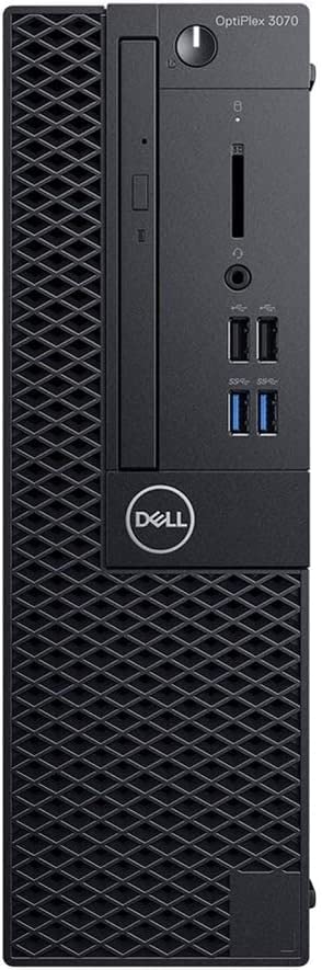 Dell Optiplex 3070 Intel Pentium Gold G5420 X2 3.8GHz 16GB 256SSD BT WiFi Win10 Pro (Renewed)