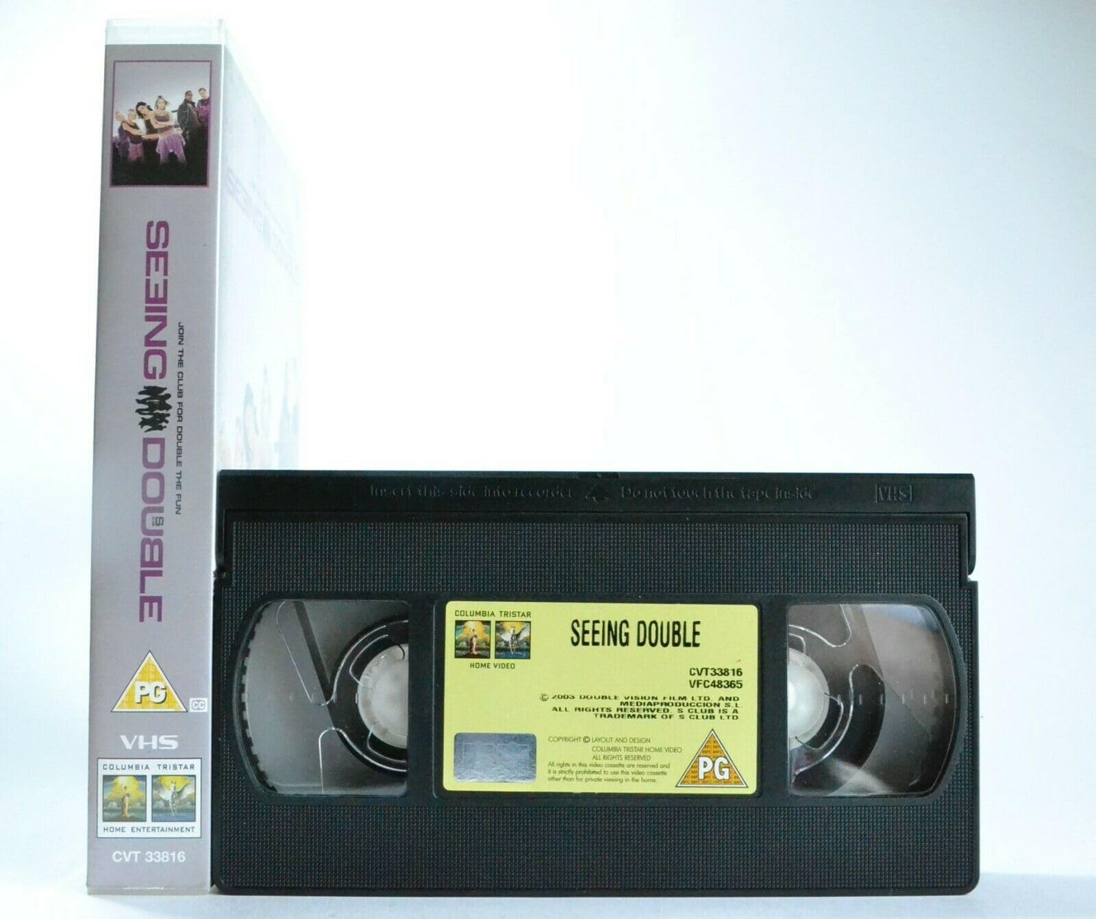 Seeing Double (2003): British Musical Comedy - Large Box - S Club 7 - Pal VHS