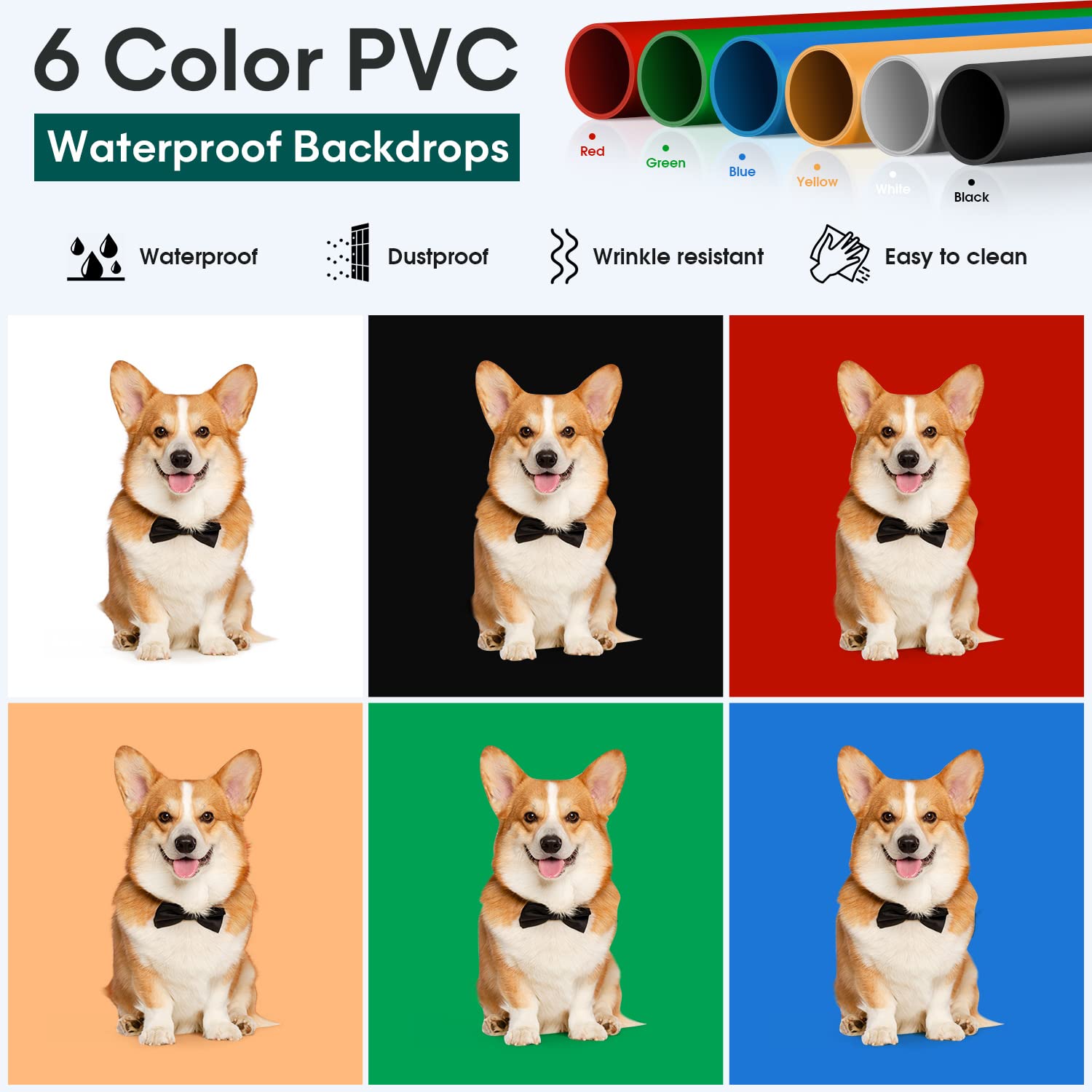 Daguerre 32"x32" Light Box for Product Photography, Professional Large Photo Studio with 3 Stepless Dimming Lights Panels, 210 LED Beads, and 6 Color Backdrops, Perfect Photo Booth Shooting Tent Kit