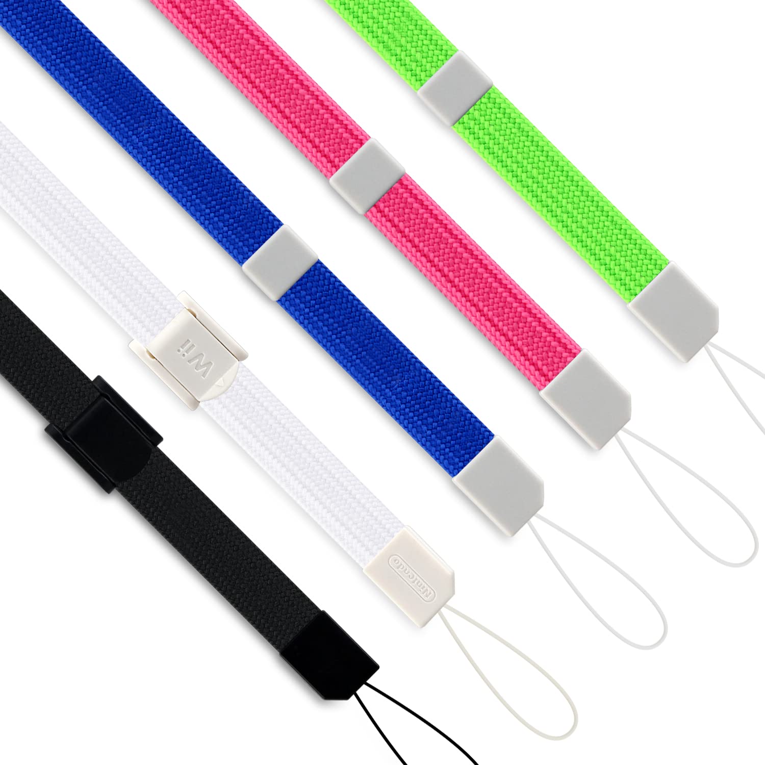 OSTENT 5 x Wrist Strap for Nintendo Wii Remote Controller DSi/DS Lite/3DS/PSP/DV Console