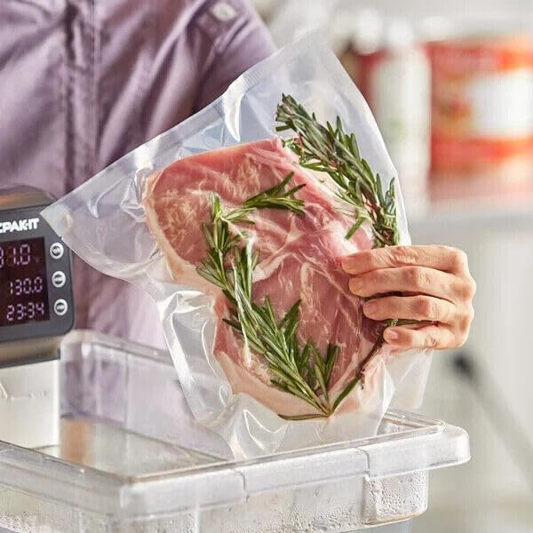 GENERIC Chamber Vacuum Packaging Pouches/Bags 3 Mil - 1000/Case 10"" x 13"" BPA-Free Pre-Cut Chamber Vacuum Sealer Bags with tear notch