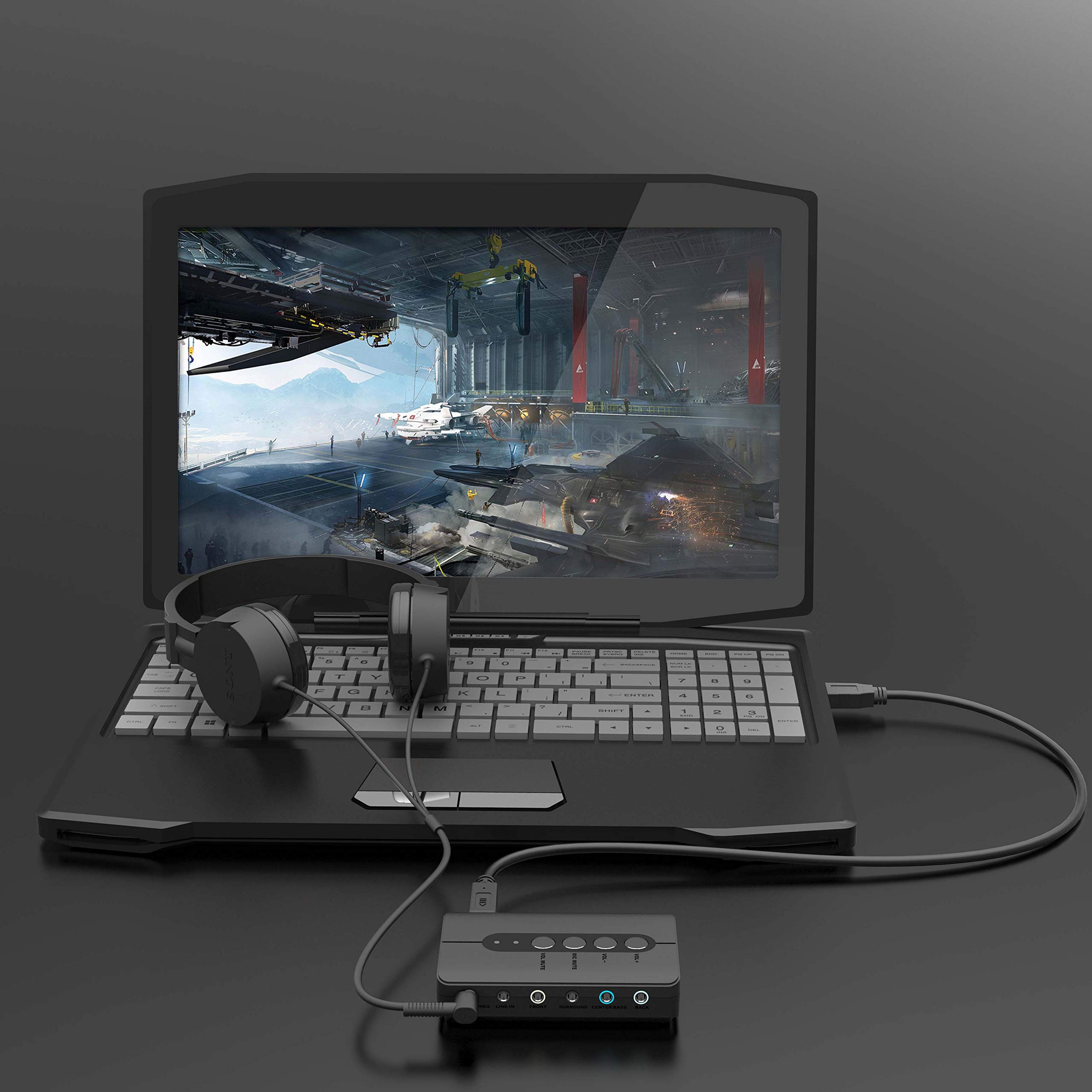 DriverGenius USB Audio Capture, and 7.1 USB External Sound Card