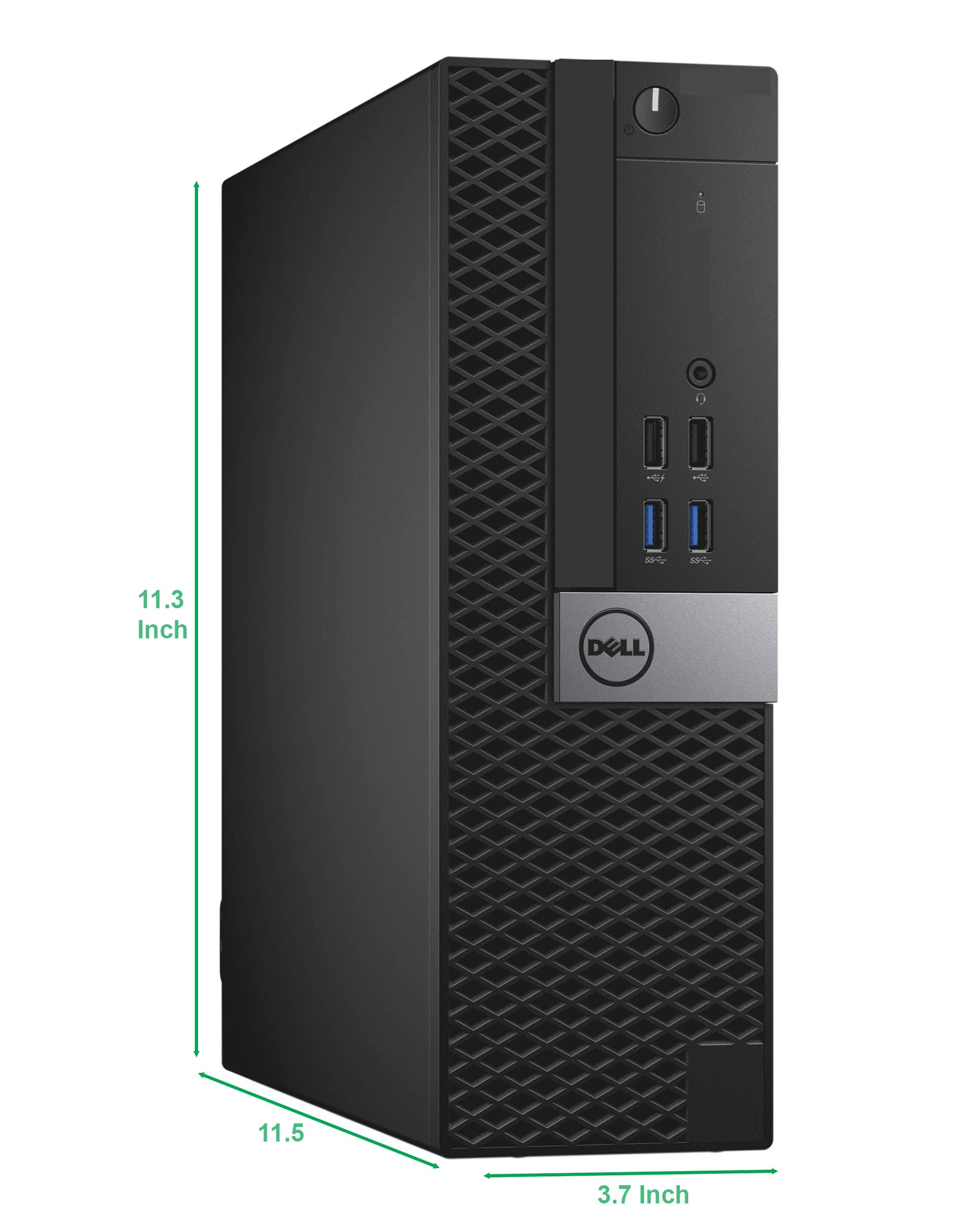 Dell OptiPlex 5040 Small Form Computer Desktop PC, Intel Core i5-6500 3.20GHz Processor, | 16GB Ram, 256GB SSD | HDMI, AMD Radeon RX-550 4GB Graphics, Wireless WiFi, Windows 10 (Renewed)