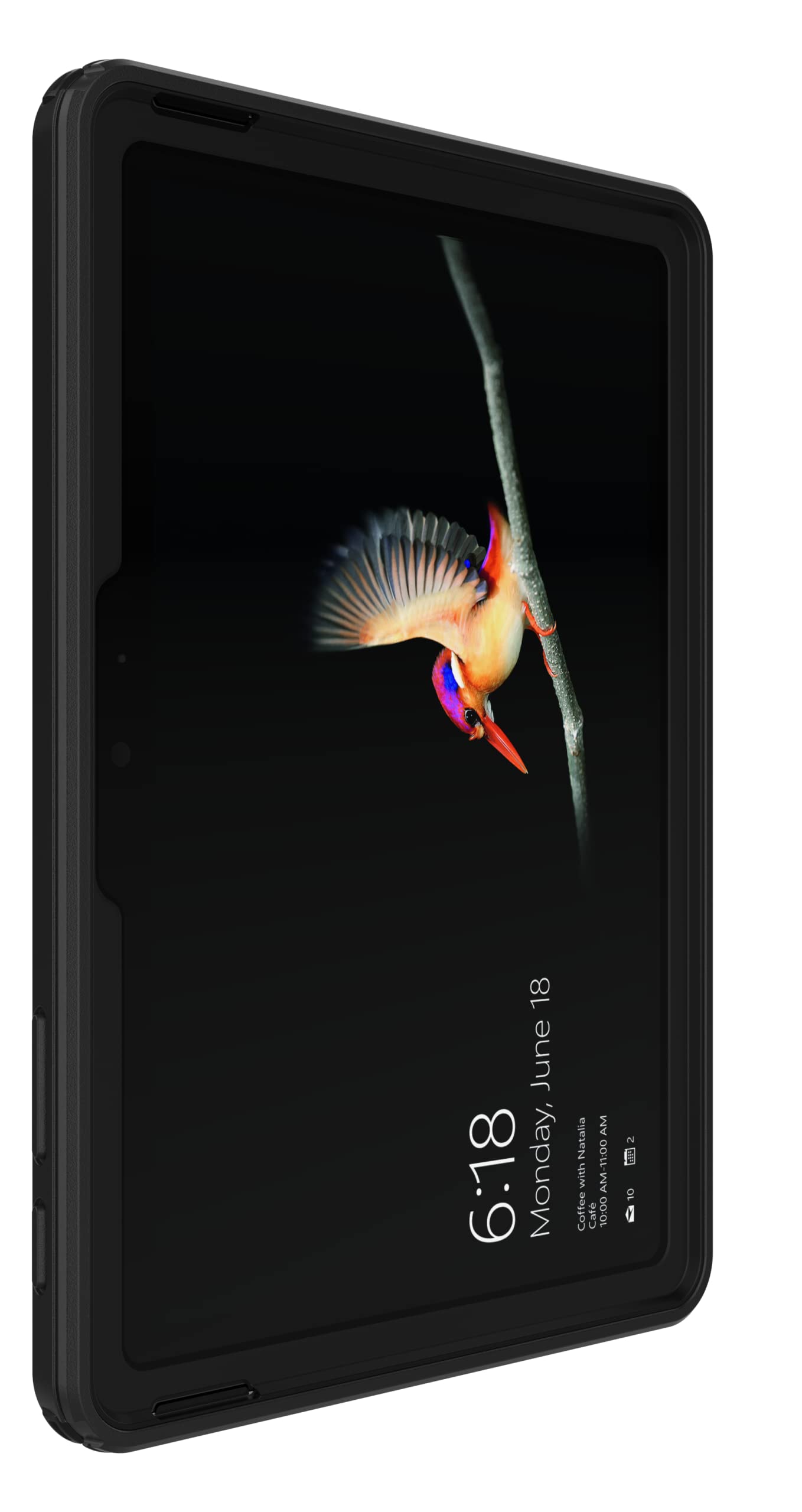 OtterBox Defender Series Case for Microsoft Surface Go 3 & Surface Go 2 (ONLY) Non-Retail Packaging - Black