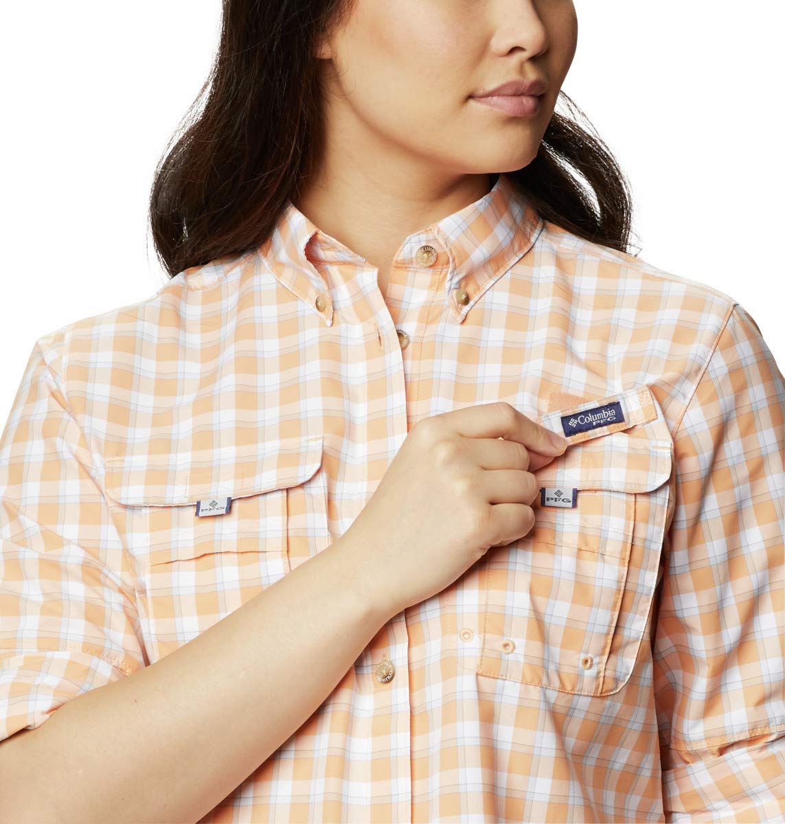 Columbia Women's Super Bahama Long Sleeve Shirt, Quick Dry