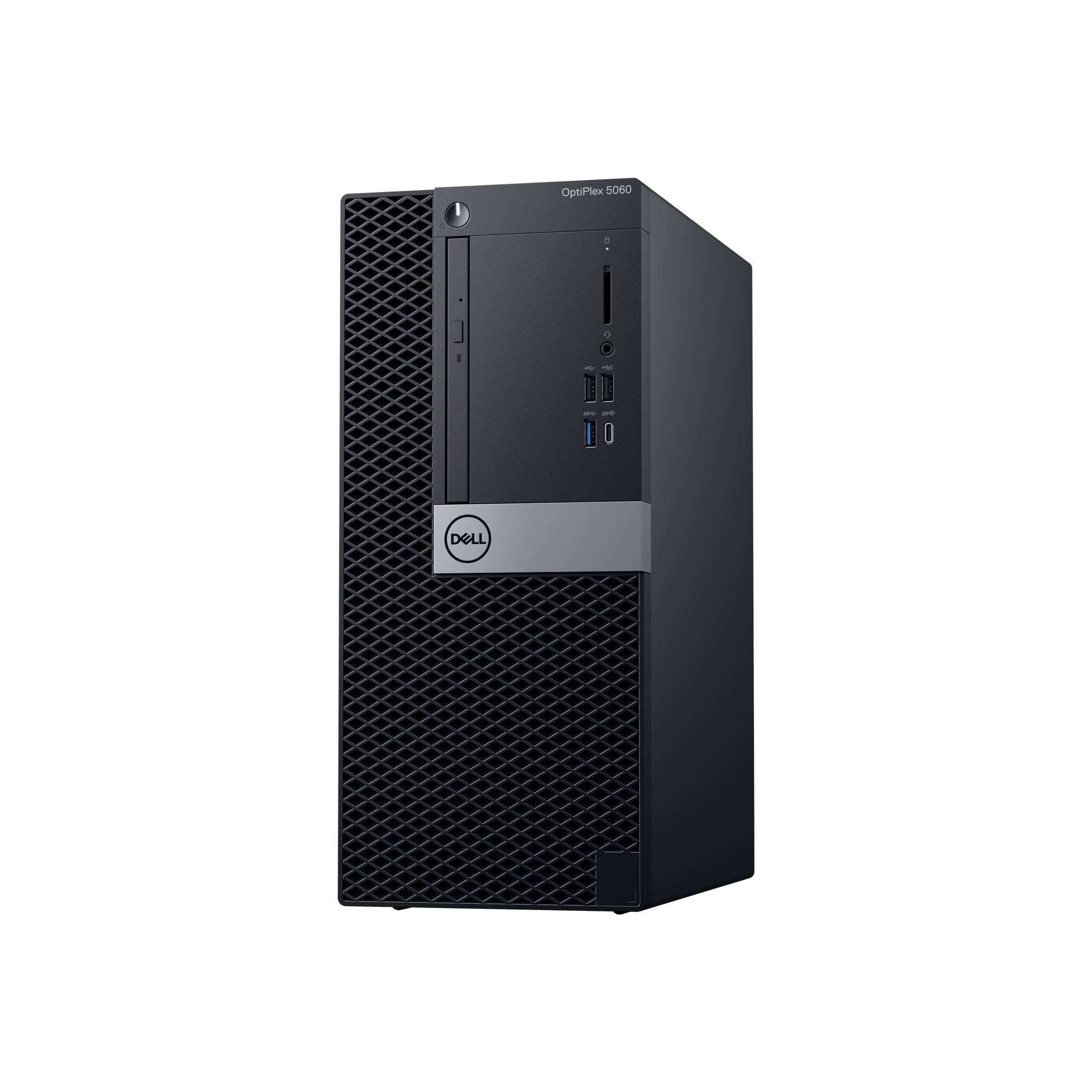 Dell Optiplex 5060 Intel Core i5-8500 X6 4.1GHz 16GB 512GB SSD Win10, Black (Renewed)