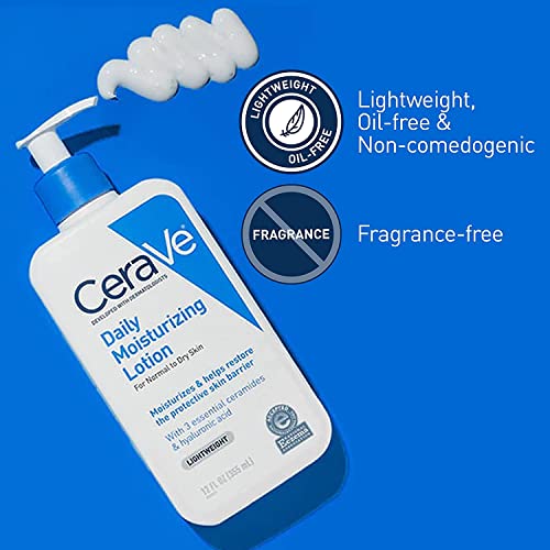Cerave Moisturizing Lotion Daily 12 Ounce Pump (355ml) (2 Pack)