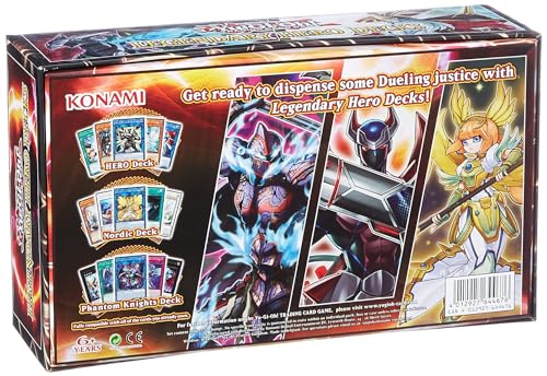 Yugioh Legendary Hero Decks Trading Card Game
