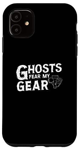iPhone 11 Paranormal Investigator Ghosts Fear My Gear Ghost Hunting Case