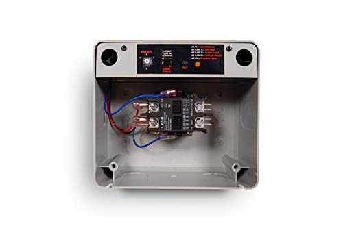 Generac 7000 50 Amp Smart Management Module - Efficient Load Prioritization and Wire-Free Technology for Reliable Power Management - Lock-Feature and LED Status Display for Convenient Operation, Gray