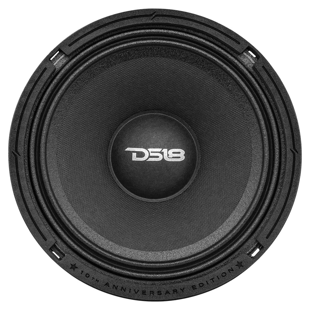 DS18 PRO-68XA 6.5β Special Edition 10th Anniversary Mid-Bass Loudspeaker 500 Watts Max 8-Ohms - Door Speakers for Car or Truck Stereo Sound System - 1 Speaker