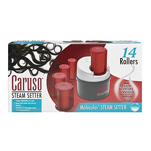 Caruso Professional Molecular 14-Piece Steam Hair Setter, Multi Color