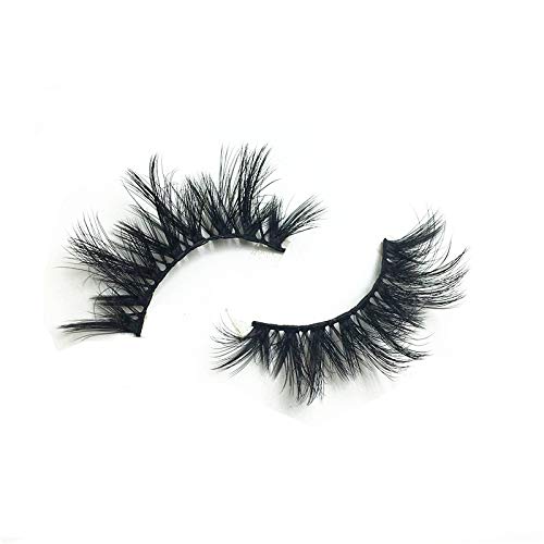 DAODER False Eyelashes Fluffy Faux Mink Lashes 3D Wispy Lashes 7 Pairs Pack Dramatic Long Thick Volume Fake Eye Lash Multipack