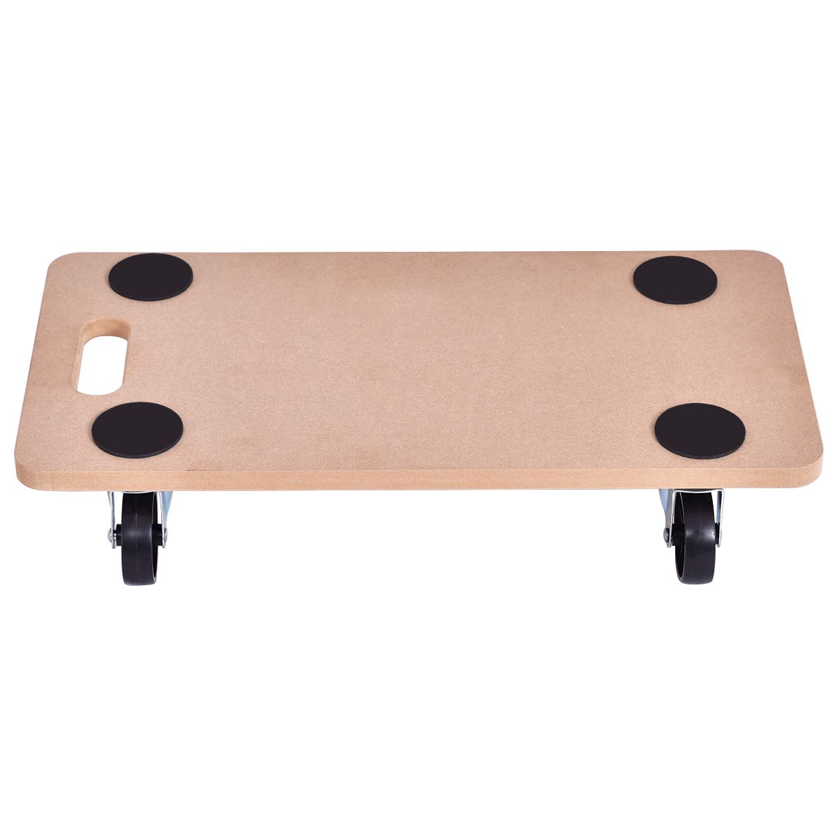 Goplus Furniture Moving Dolly, Heavy Duty Wood Rolling Mover with Wheels for Piano Couch Fridge Heavy Items, Securely Holds 500 Lbs (23" x11.5" Platform)