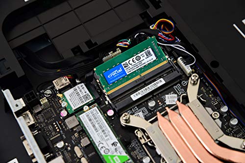 Crucial 16GB DDR4 SDRAM Memory Module - for Notebook - 16 GB - DDR4-2666/PC4-21300 DDR4 SDRAM - CL19-1.20 V - Non-ECC - Unbuffered - 260-pin - SoDIMM (CT16G4SFS8266)