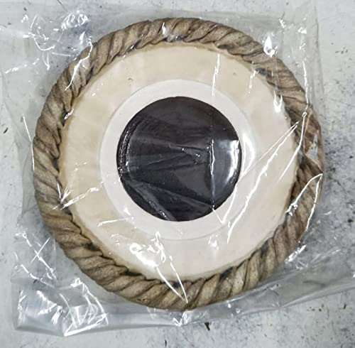VARANASI TABLA HEAD IN GOAT SKIN. 5.50 INCHES. PREMIUM QUALITY HANDMADE BENARAS TABLA PUDI