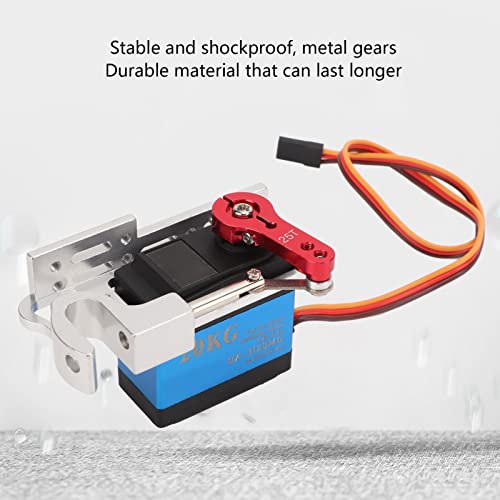 Uxsiya Drone Dropping Device, Multi Purpose Shockproof Drone Air Dropping Thrower Metal Gears for Outdoors for Wedding for Fishing