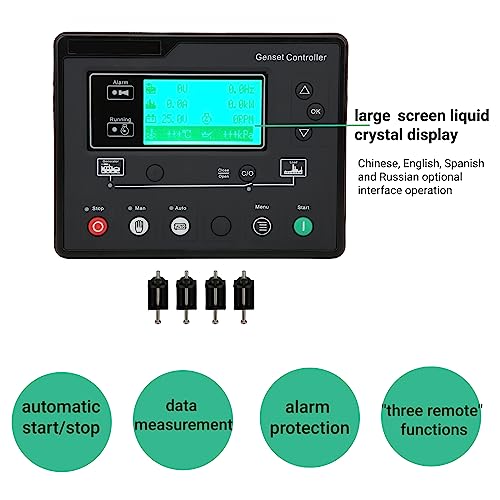 Generator Set Controller Generator Control Panel Control Module Start Stop Automatic Detection Protection HQM6110U 0.5β70V