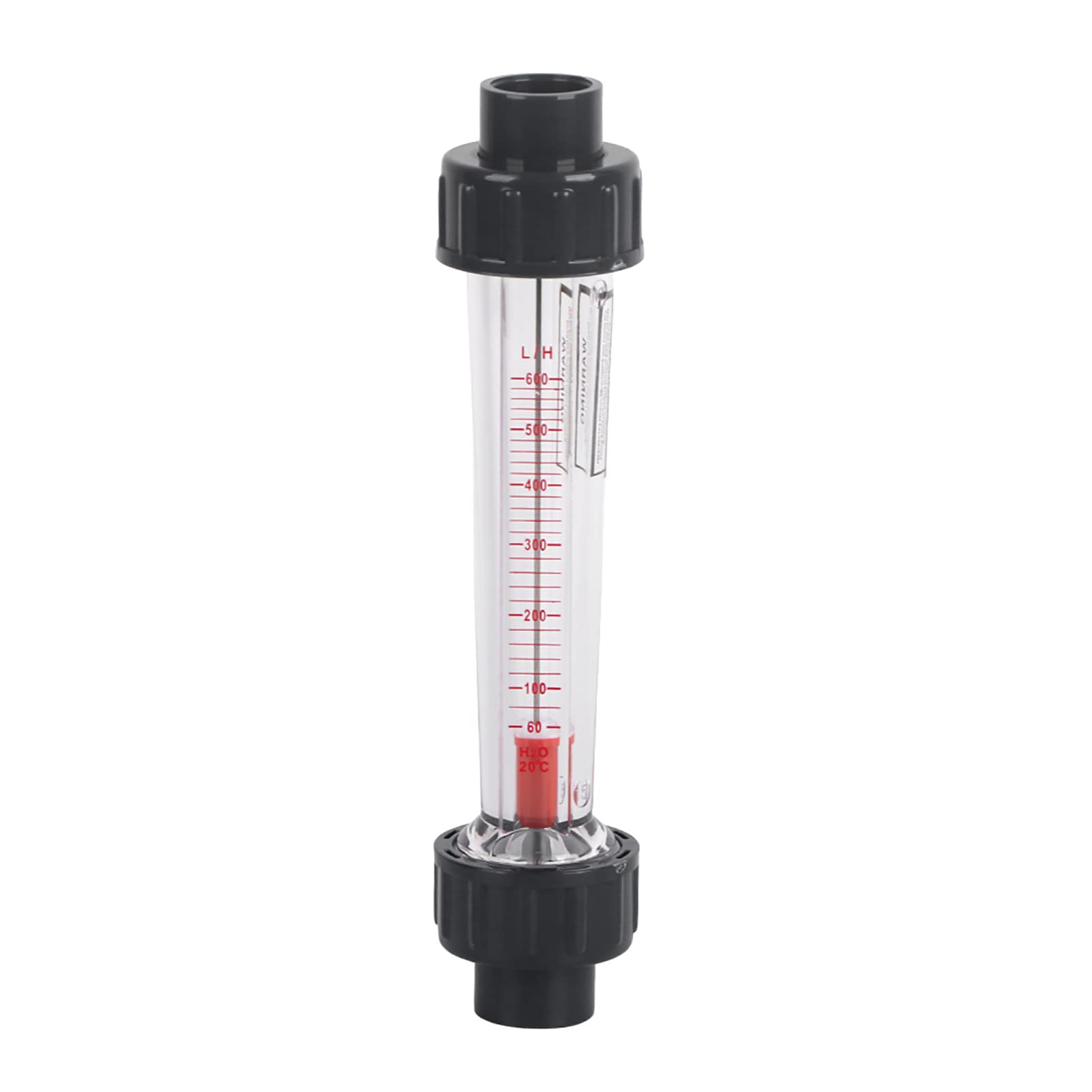 Flow Meter Rotameter 60β600L H Plastic Tube Liquid Water Rotameter LZS 15D Flow Meter Liquid Flow Meter