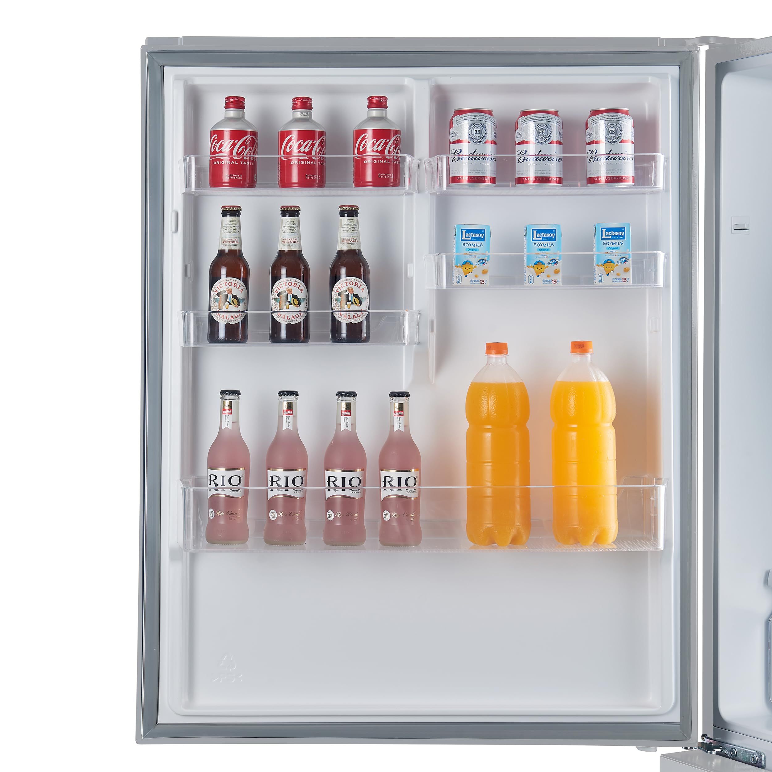 Forno 31" Milano Espresso Refrigerator with Bottom Freezer - 17.2 cu. ft Counter Depth Refrigerator with Touch Control & LED - Stainless Steel Fridge with Adjustable Door Bins and Crisper Drawer