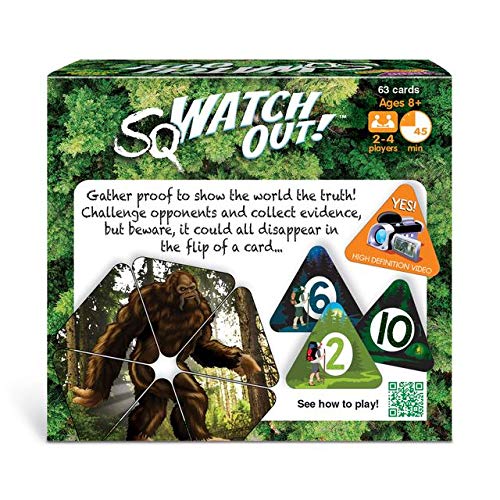 sqWATCH Out! Three Corner Strategy Game by TREND enterprises, Inc. - Family-Friendly Card Games