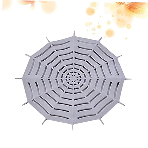 Outanaya 5pcs Hair Stopper Sink Sewer Filter Spider Web Shaped Filter Strainer Floor Drain Stopper Kn Filter Drainer Filter Drain Filter Screen Basket Bathtub Plug Hair Receiver Drain Plug