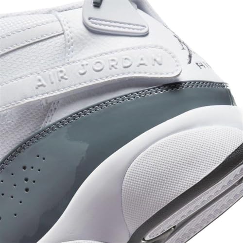 Jordan Men's 6 Rings Basketball Shoes 322992-012 White-Cool-Grey-White
